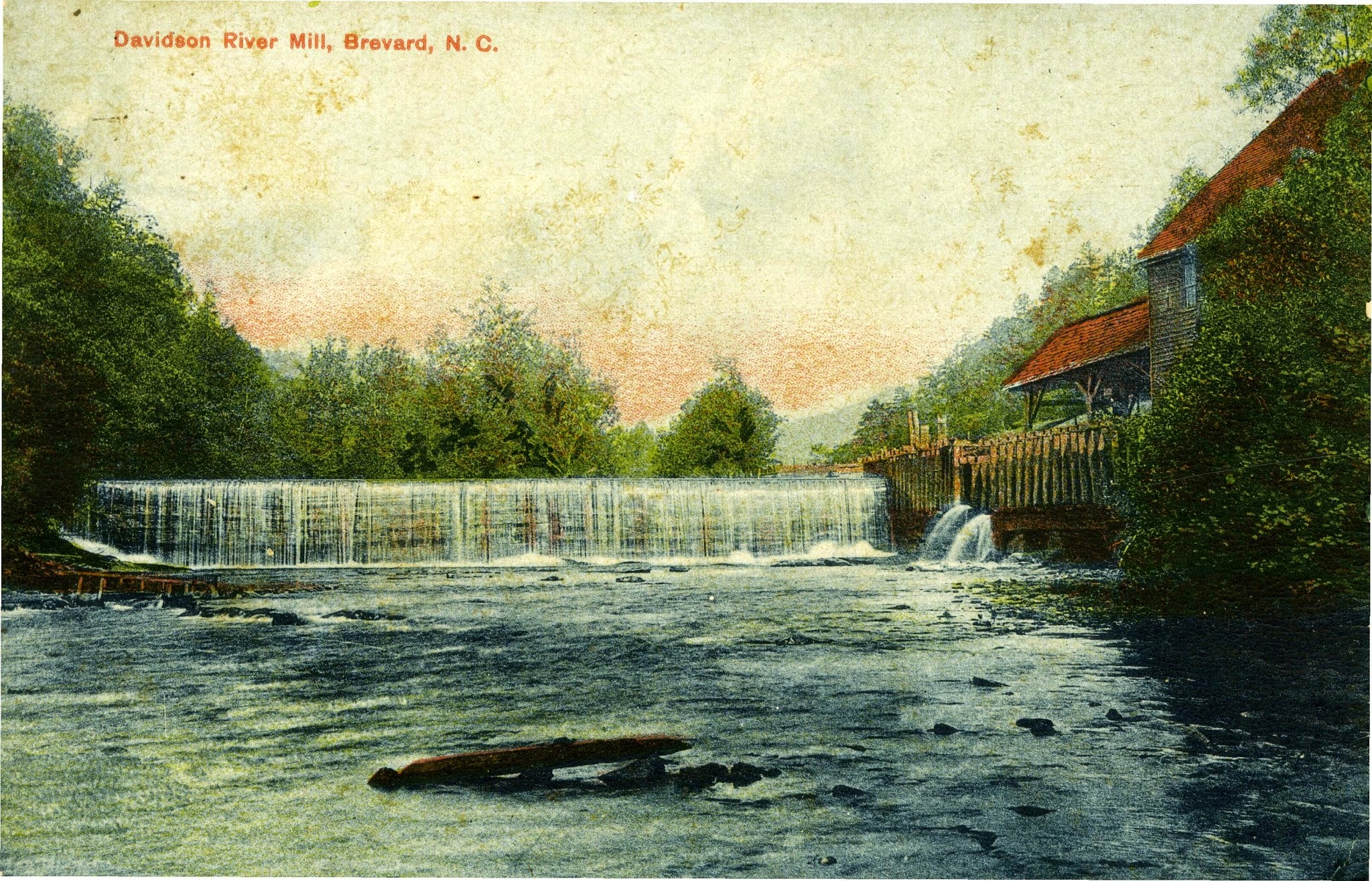 Davidson River Was Commercial Center - Transylvania County Library