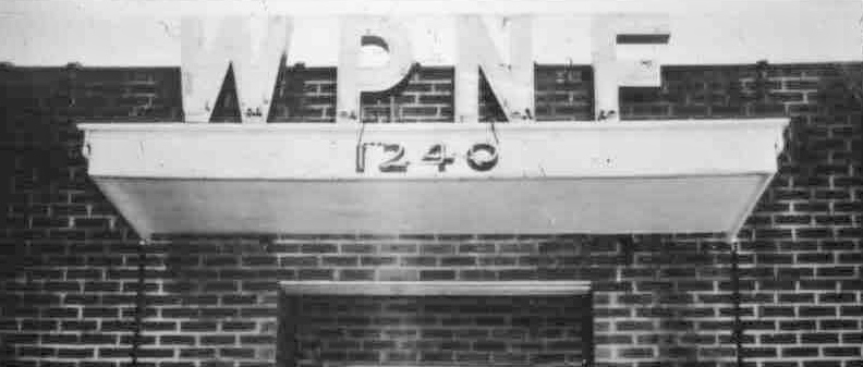 WPNF Was First Commercial Radio Station - Transylvania County Library