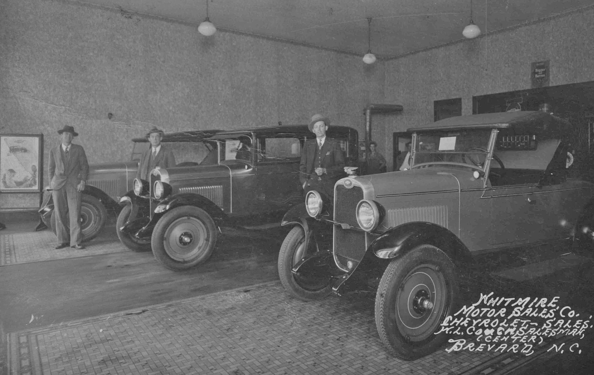 Whitmire Motor Co. Was Once a Stable - Transylvania County Library