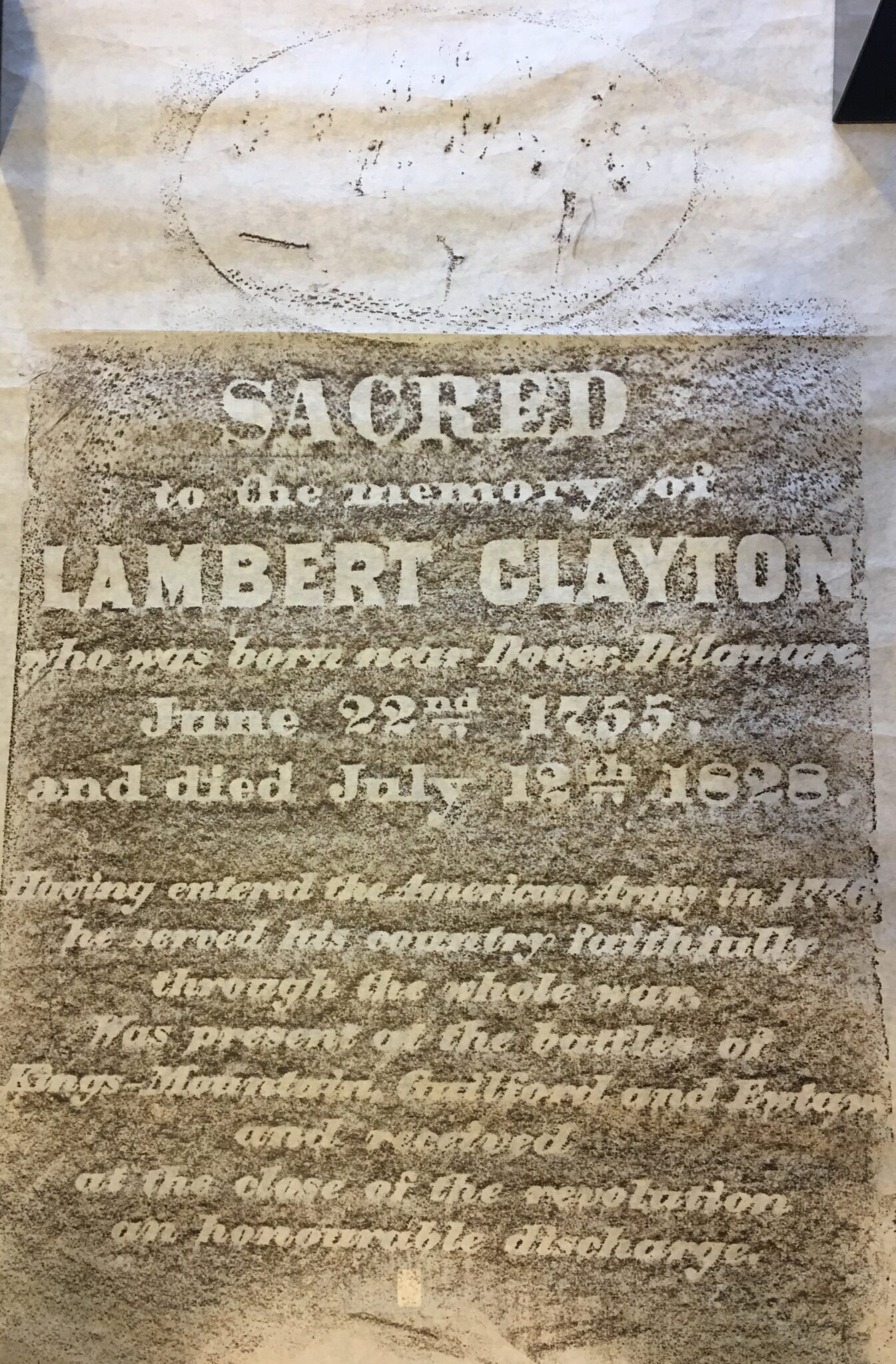 Lambert Clayton and Sarah Davidson: Early Settlers of Transylvania ...