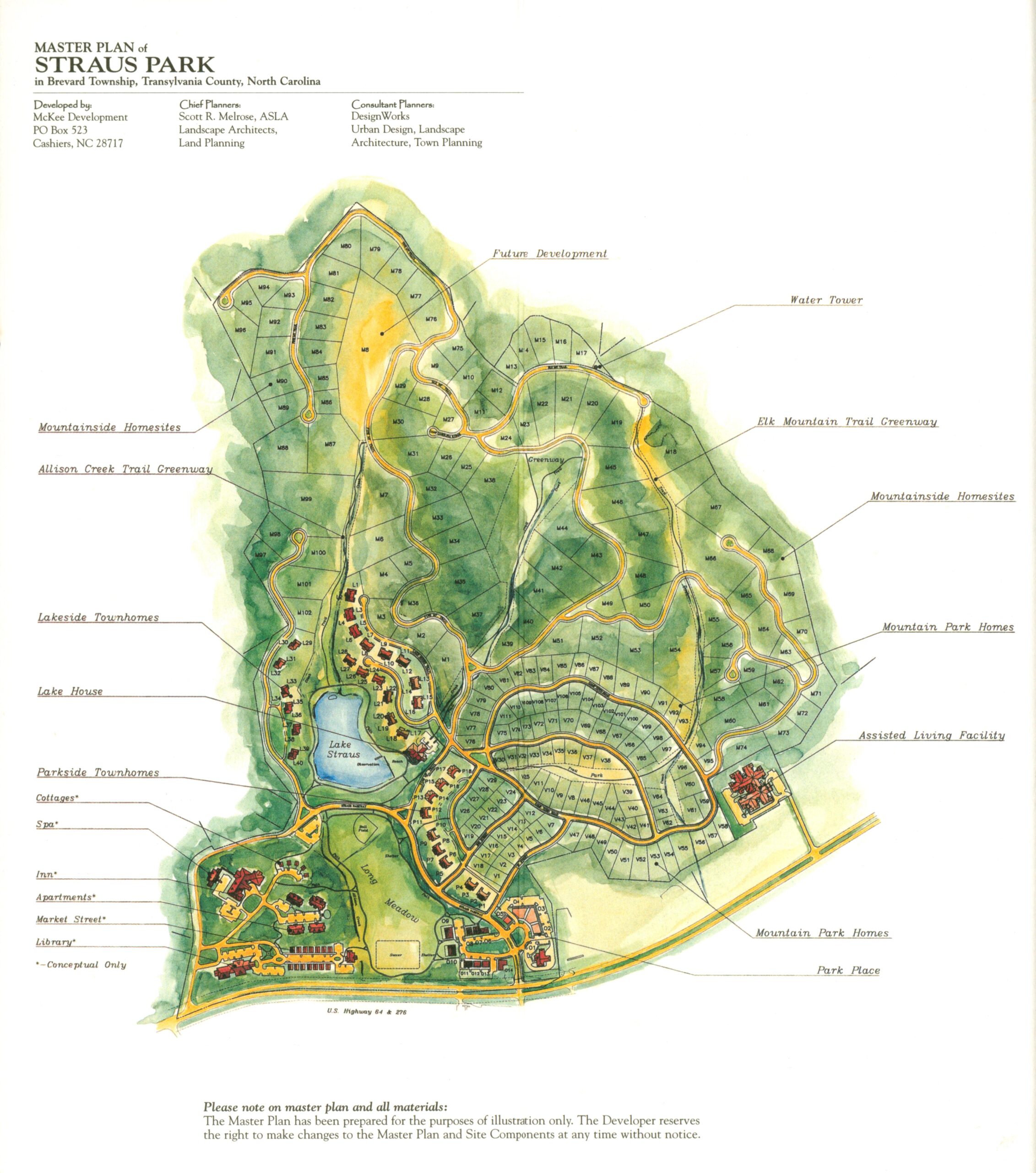Straus Park Development - Transylvania County Library